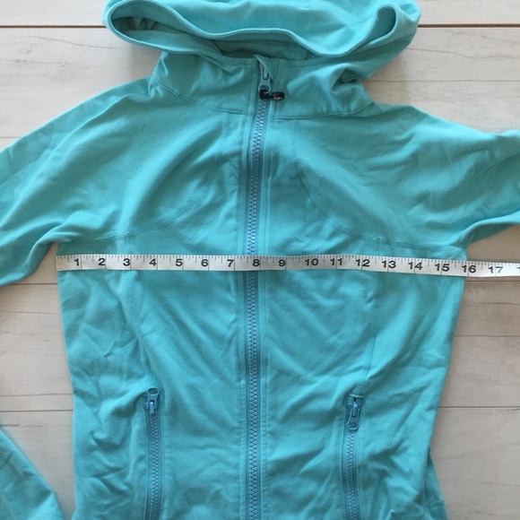 lululemon athletica | Tops | Lululemon Half Moon Jacket Hoodie Ponytail ...